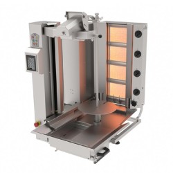 Remta D04(M) Top Motor Doner Kebab Cooker with, 2 Radians, Gas (CE)