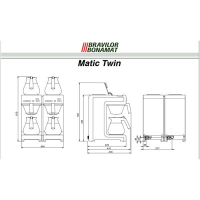 Bravilor Bonamat Matic Twin Filter Coffee Machines