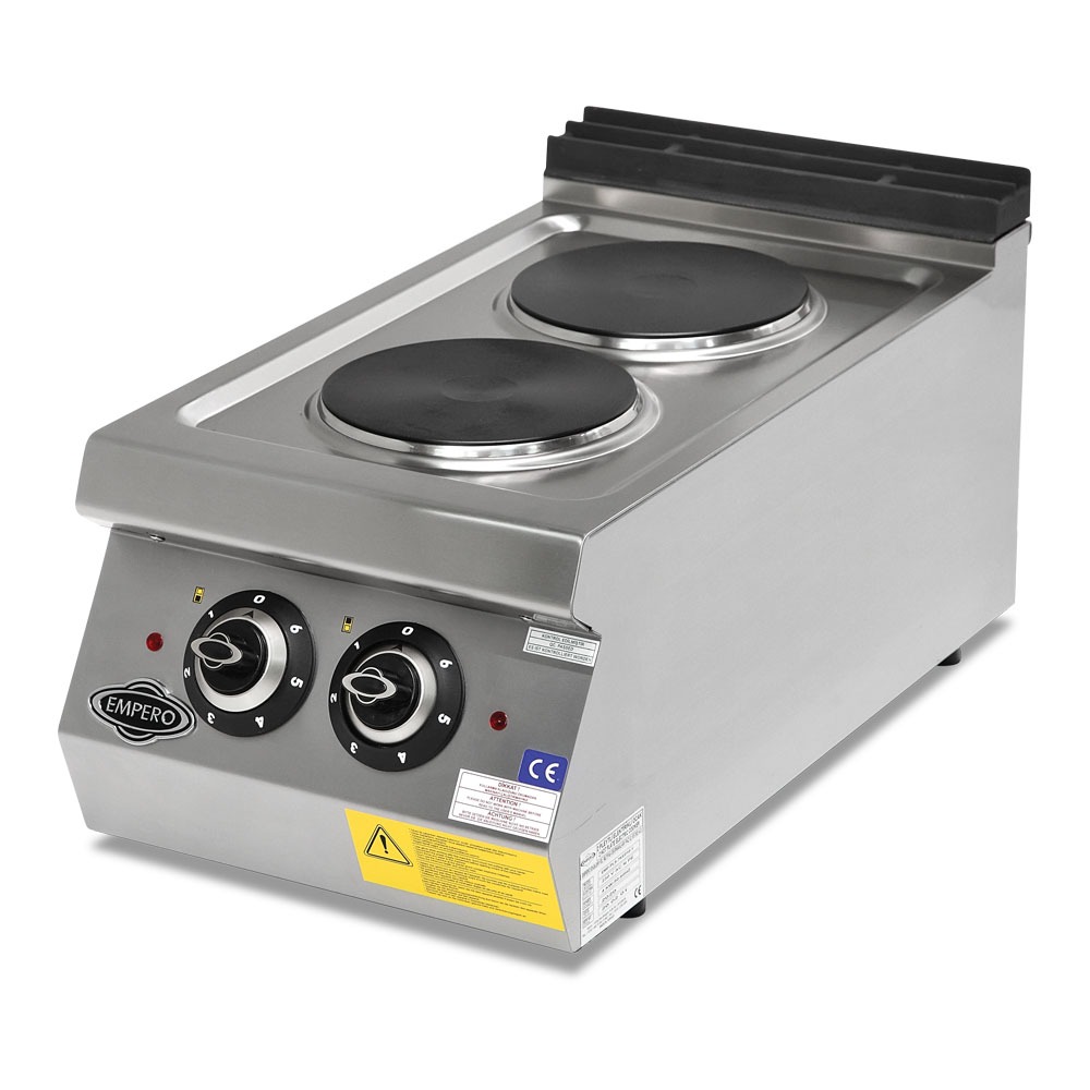 Empero 700 Plus 2 Pleytli Yuvarlak Set Üstü Ocak, Elektrikli Fiyat