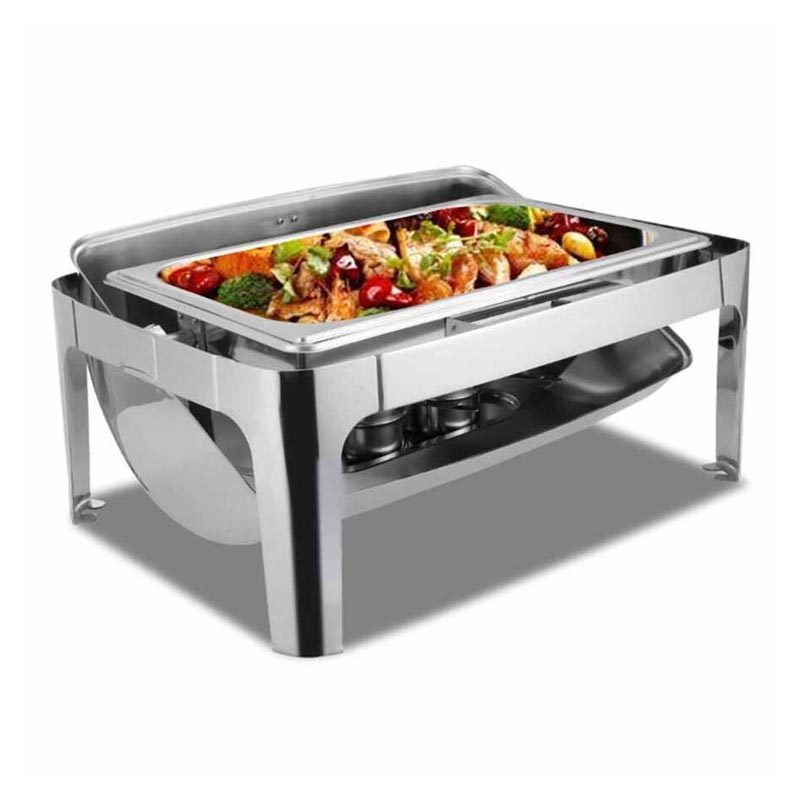 Epinox CDR-9 Roll Top Kapaklı Chafing Dish, 9 L Fiyat