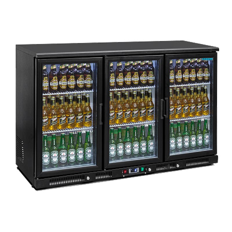Frenox BB350 Bar Arkası Şişe Soğutucu Dolap, 3 Kapı, 310 L Fiyat