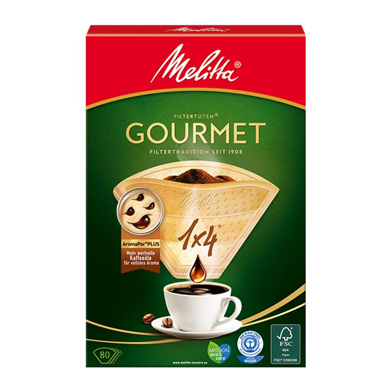 Melitta 1x4 Gourmet Kahve Filtre Kağıdı Fiyat