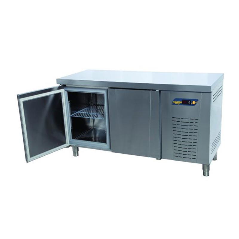 Ndustrio TPS-62-WOBS Tezgah Tip Snack Buzdolabı, Sırtsız, 2 Kapılı Fiyat