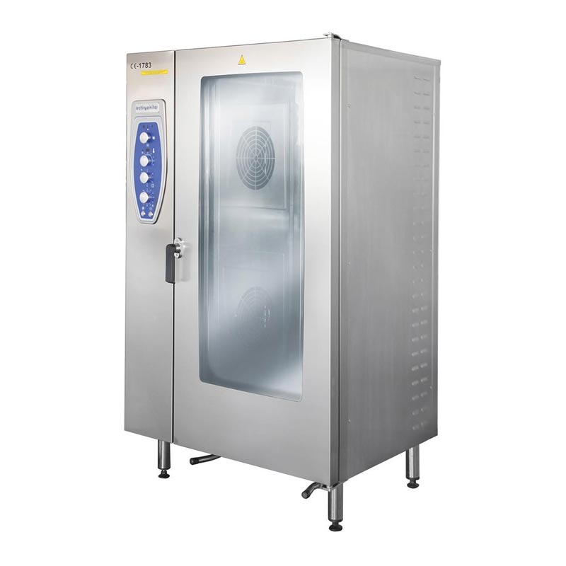 Öztiryakiler OKFG 202 Konveksiyonlu Kızaklı Kit Arabalı Fırın, 20 Adet ...