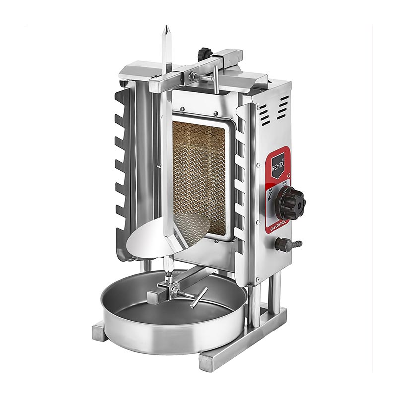 Remta D02(S) Doner Kebab Cooker, 1 Radiant, LPG