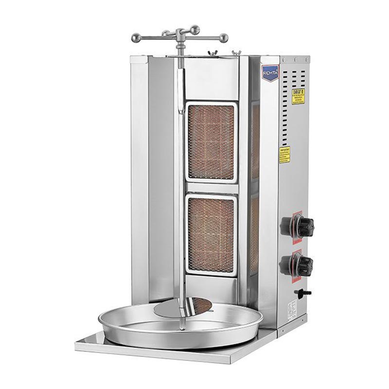 Remta D04 Doner Kebab Cooker, 2 Radiant, LPG