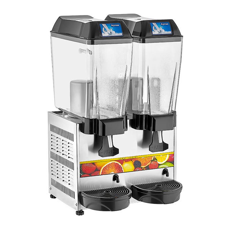 Remta ST14 Double Ayran Cooler 20+20 L, İnox