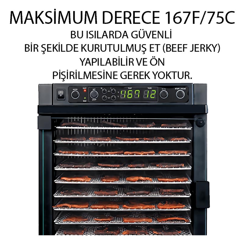 Sedona Express SD-P6780-F Fruit and Vegetable Dryer, 11 Tray Capacity